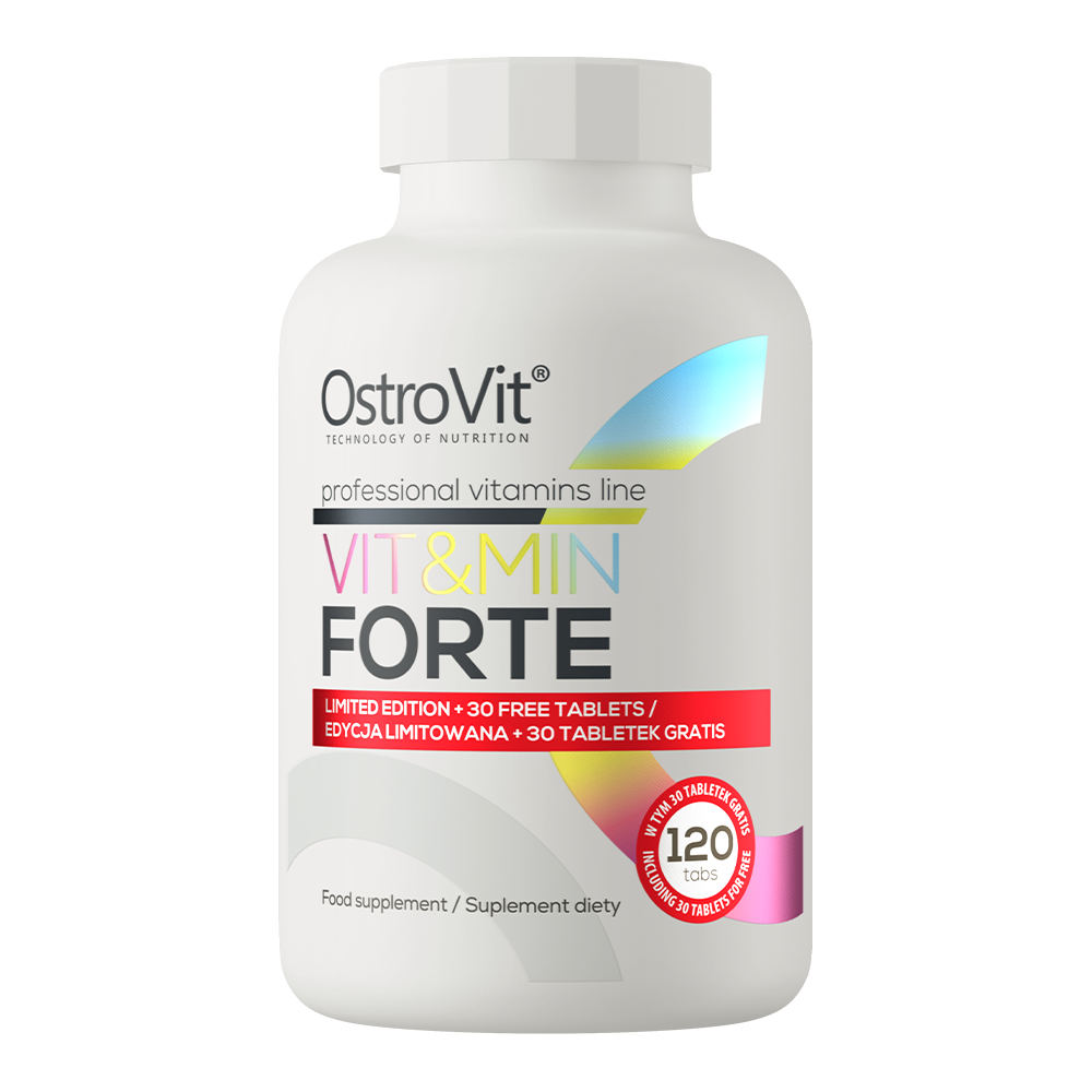 OstroVit Vit&Min FORTE 120 tablets - 4,76 EUR - Official store | OstroVit