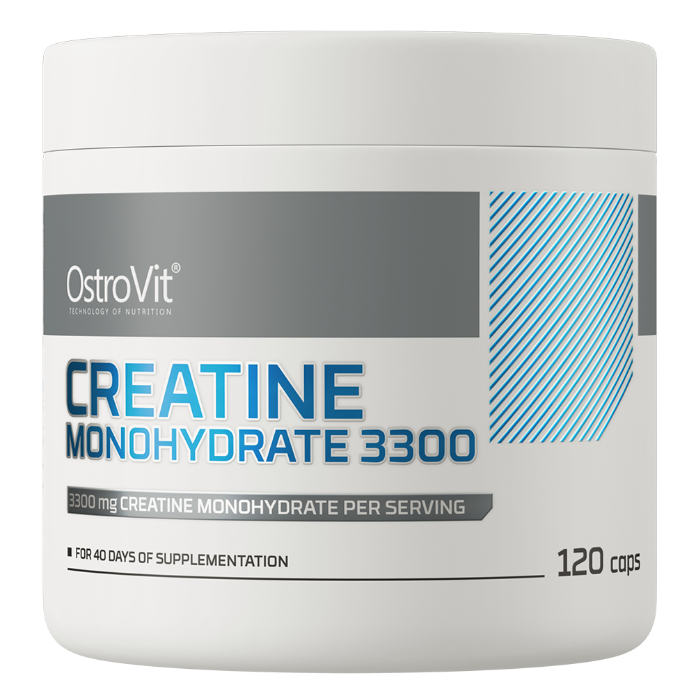 OstroVit Creatine Monohydrate 3300 mg 120 capsules - 4,76 EUR ...