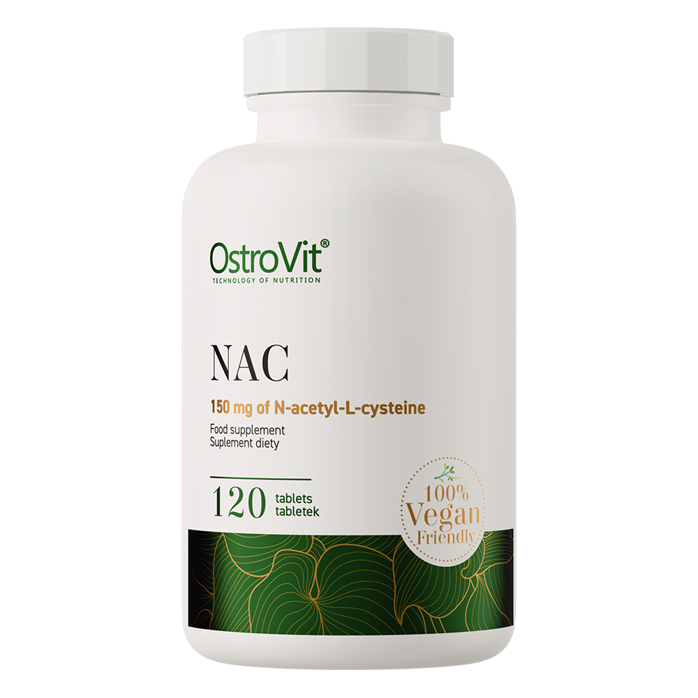OstroVit NAC VEGE 120 tablets - 3,26 € - Official store | OstroVit
