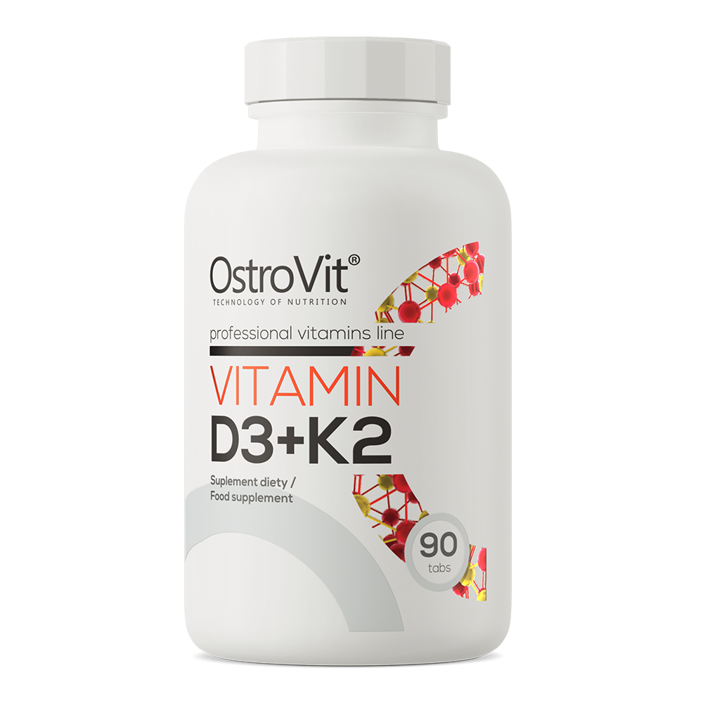 OstroVit Vitamin D3 + K2 90 tablets - 2,26 € - Official store | OstroVit