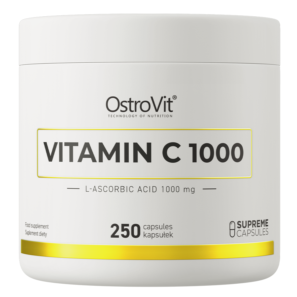 OstroVit Vitamin C 1000 mg 250 capsules - 10,04 EUR - Official store ...