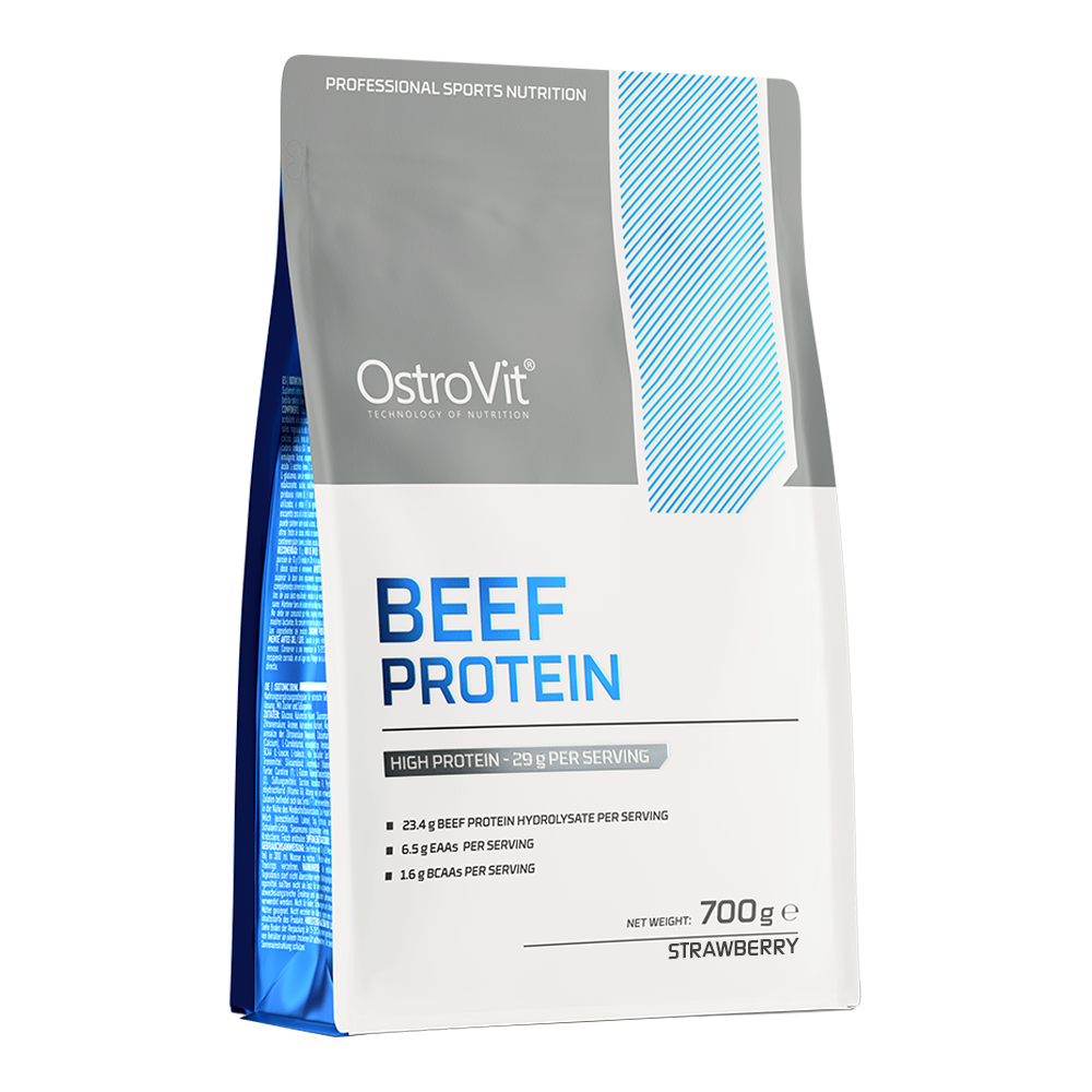 OstroVit Beef Protein 700 г клубничный - 14,42 € Официальный магазин ...
