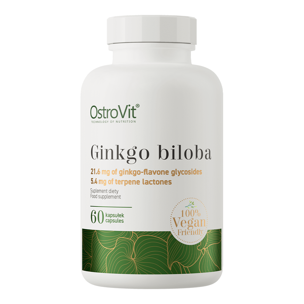 OstroVit Ginkgo Biloba VEGE 60 capsules - 3,25 € - Official store ...