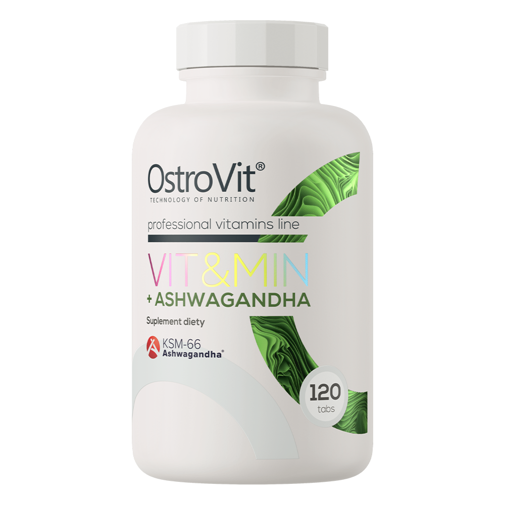 OstroVit VIT&MIN + Ashwagandha 120 tablets - 4,74 € - Official store | OstroVit