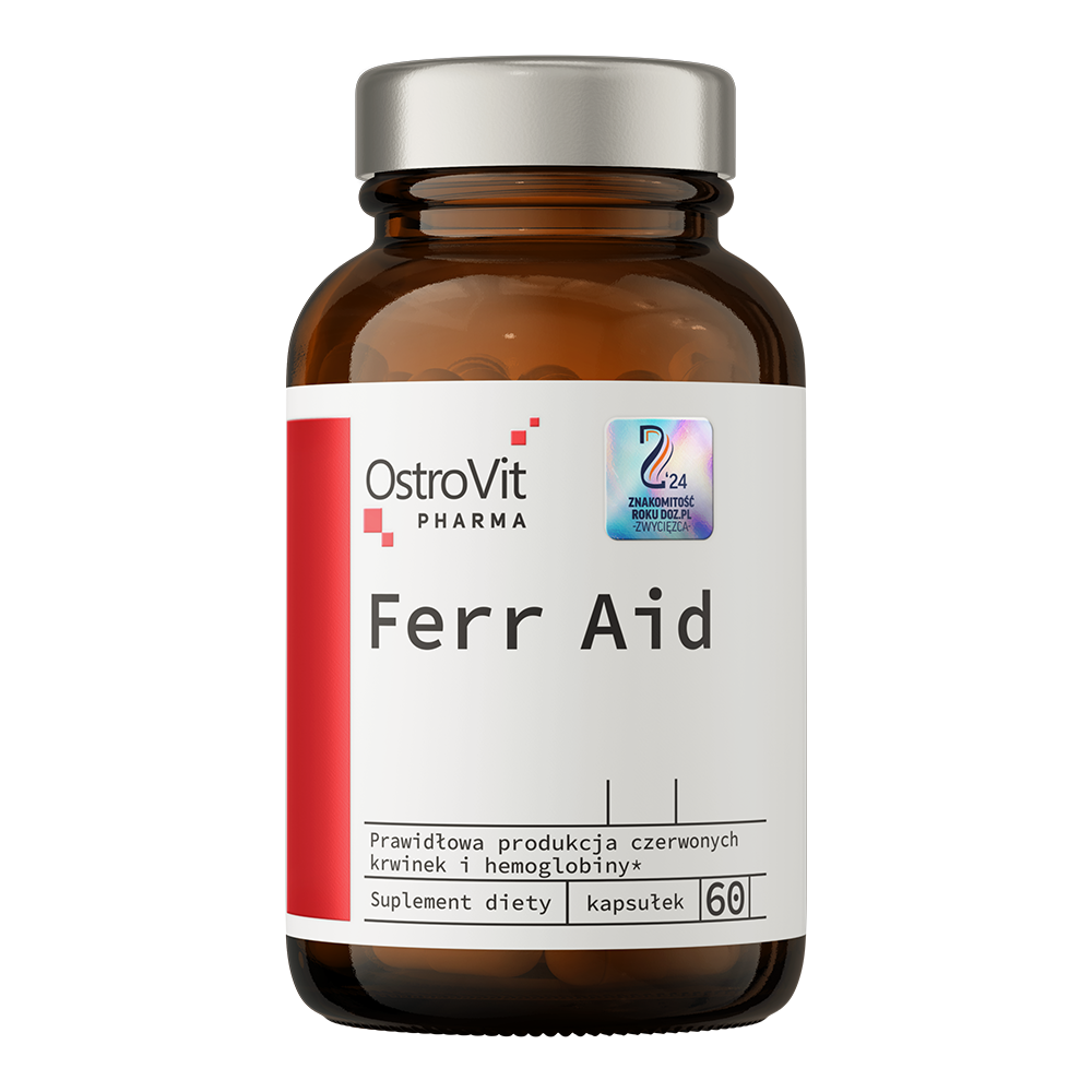 OstroVit Pharma Ferr Aid 60 capsules - 6,21 EUR - Official store | OstroVit