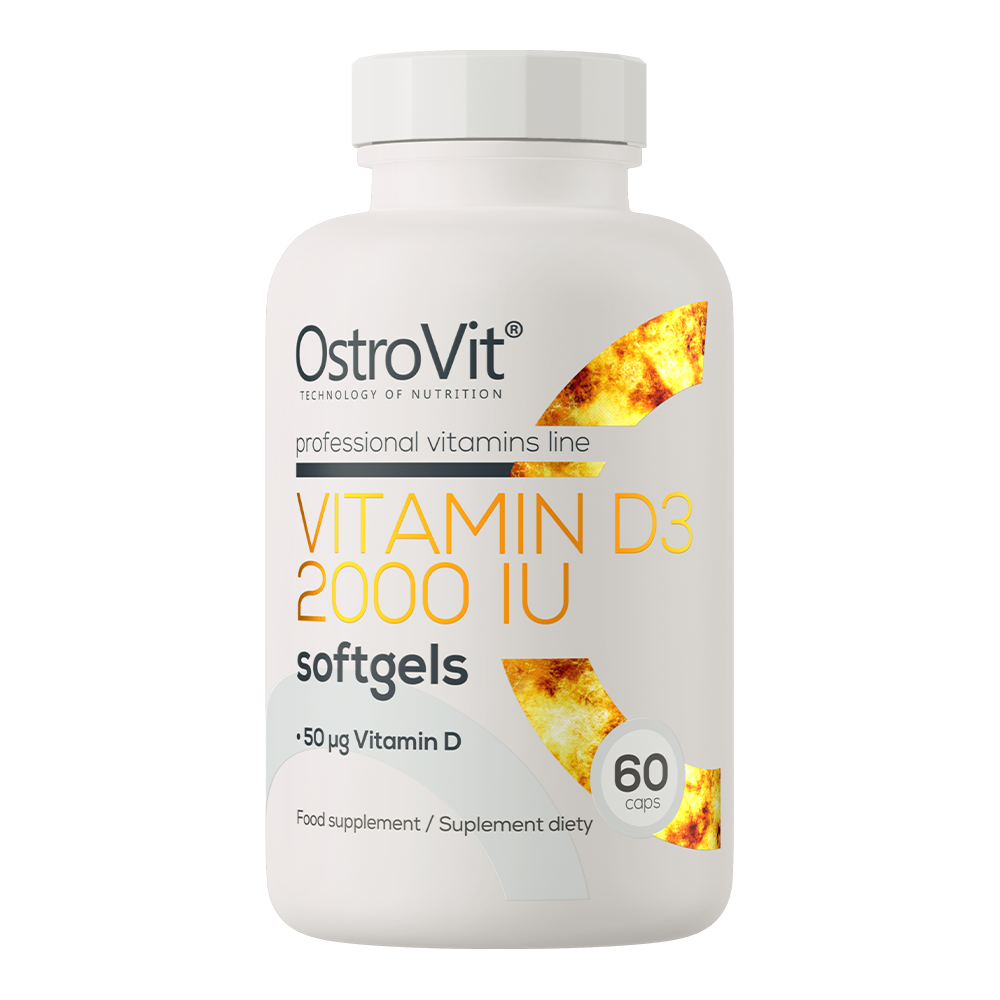 OstroVit Vitamin D3 2000 IU 60 capsules - 1,50 EUR - Official store ...
