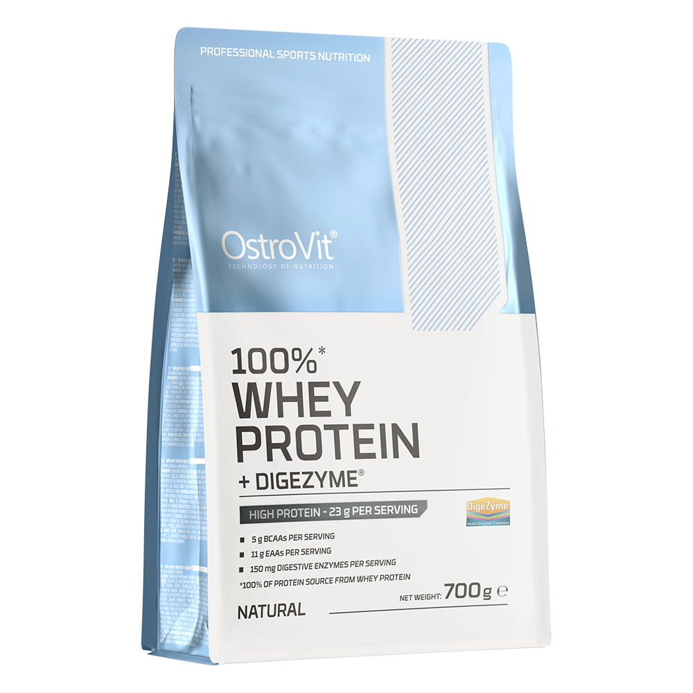 OstroVit 100% Whey Protein + Digezyme 700 g - 14,50 € - Official store | OstroVit